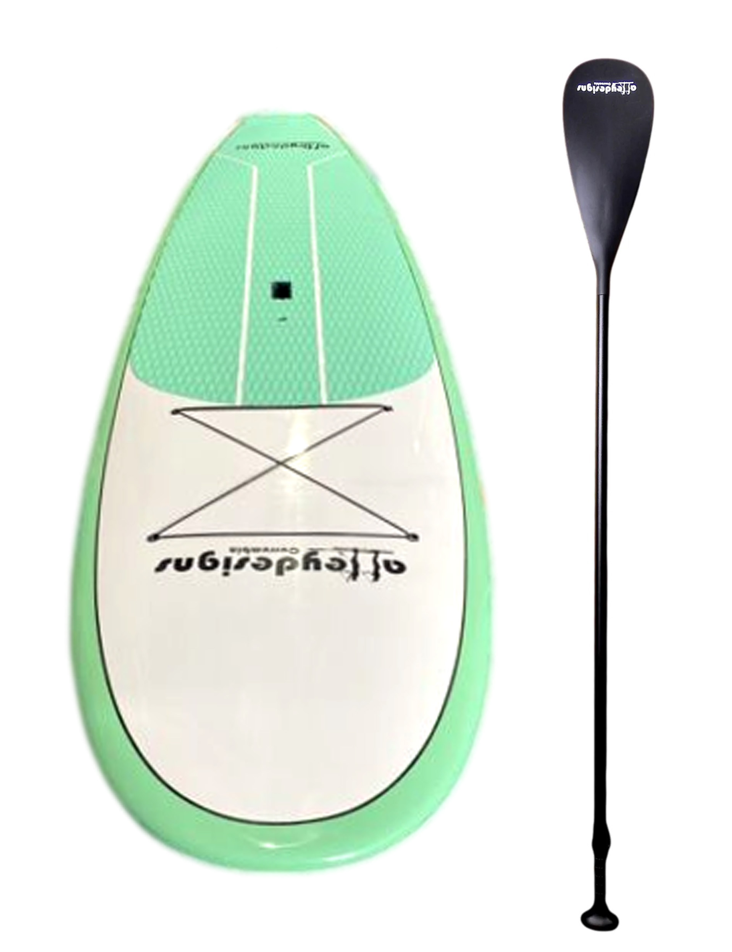 SPECIAL 10’6” x 32” Mint & White Family SUP with Free Paddle $699 ...