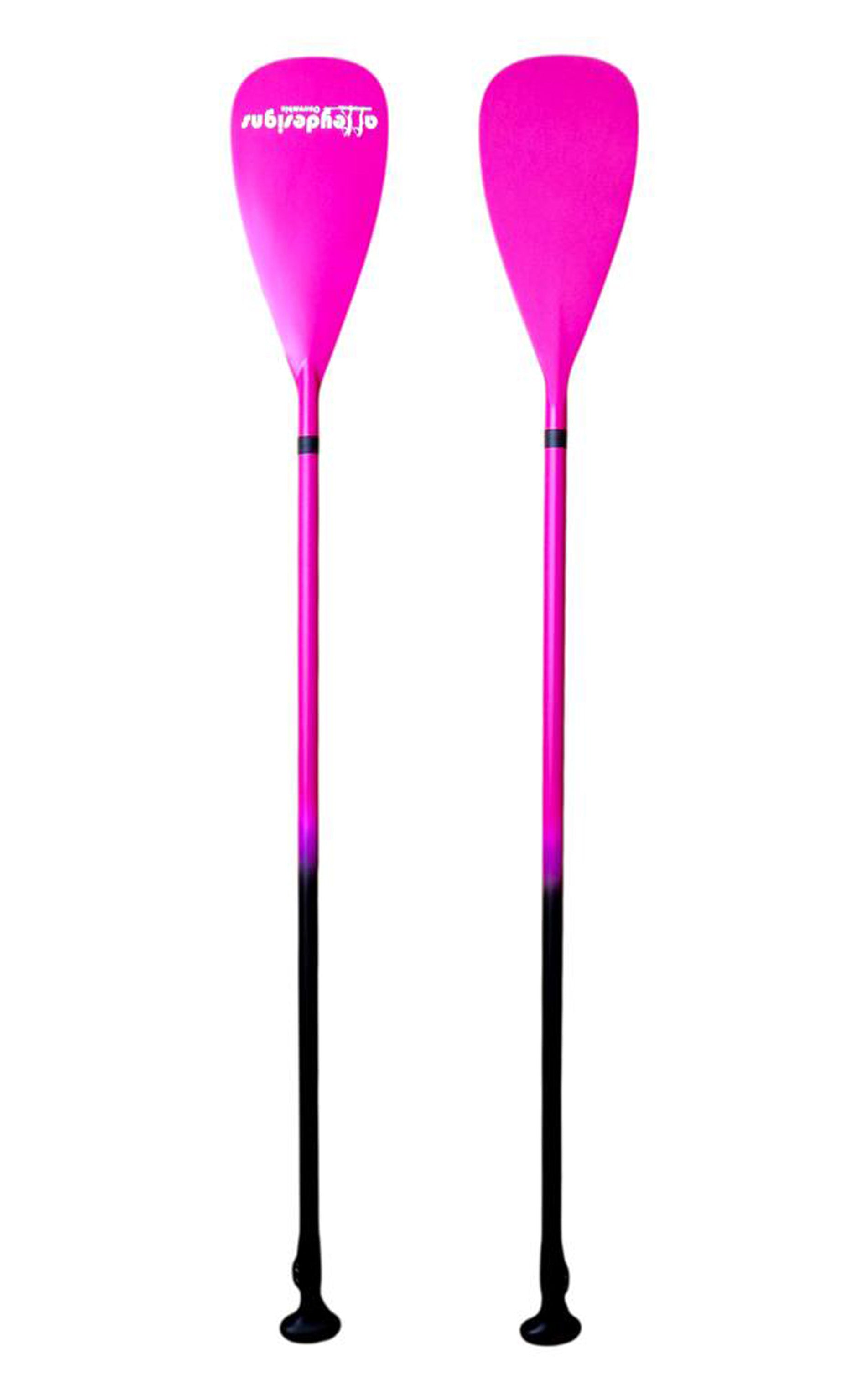SUP Paddle Pink & Black Adjustable Alleydesigns Paddle – Alleydesigns